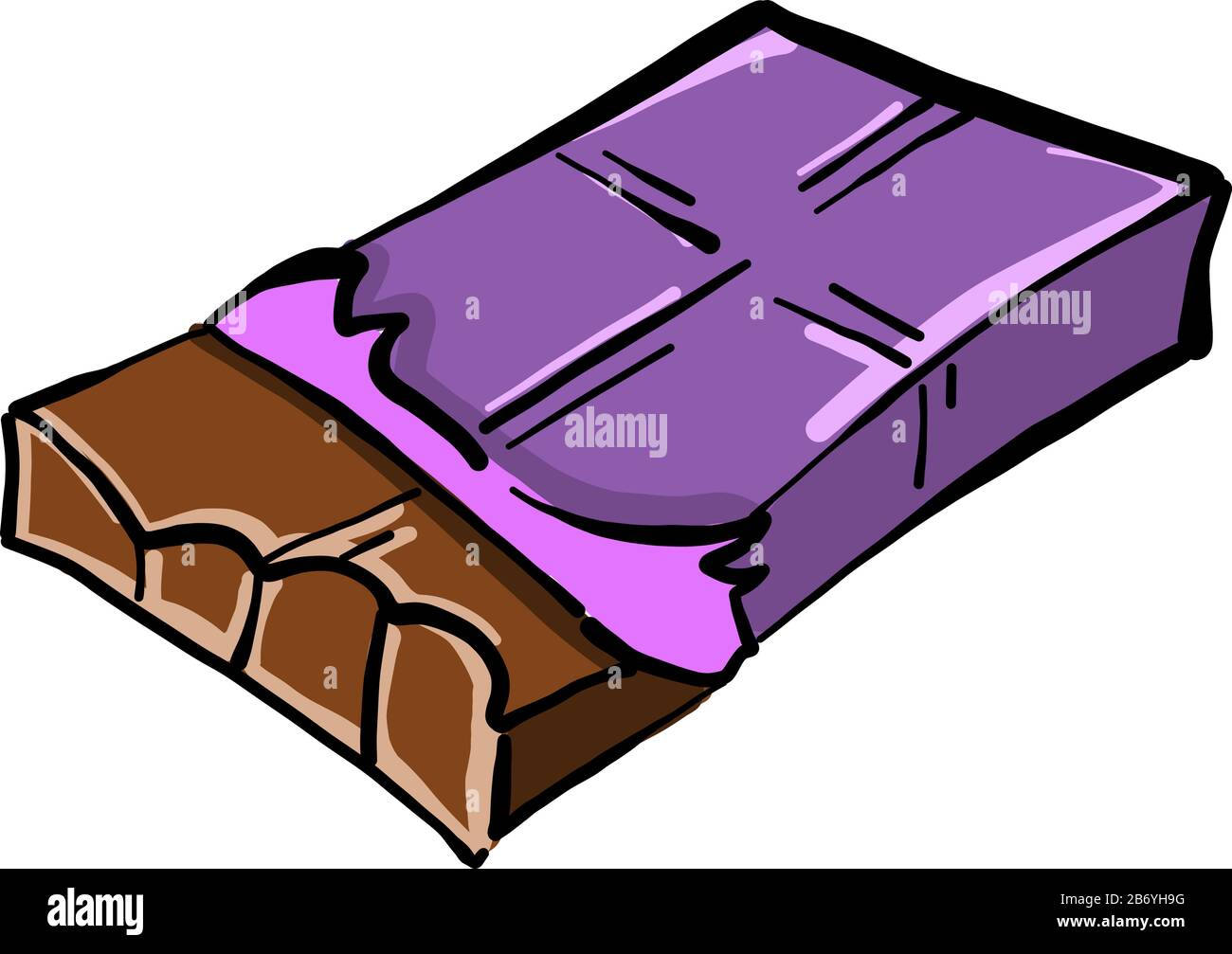 Eat on our block Stock Vector Images - Alamy