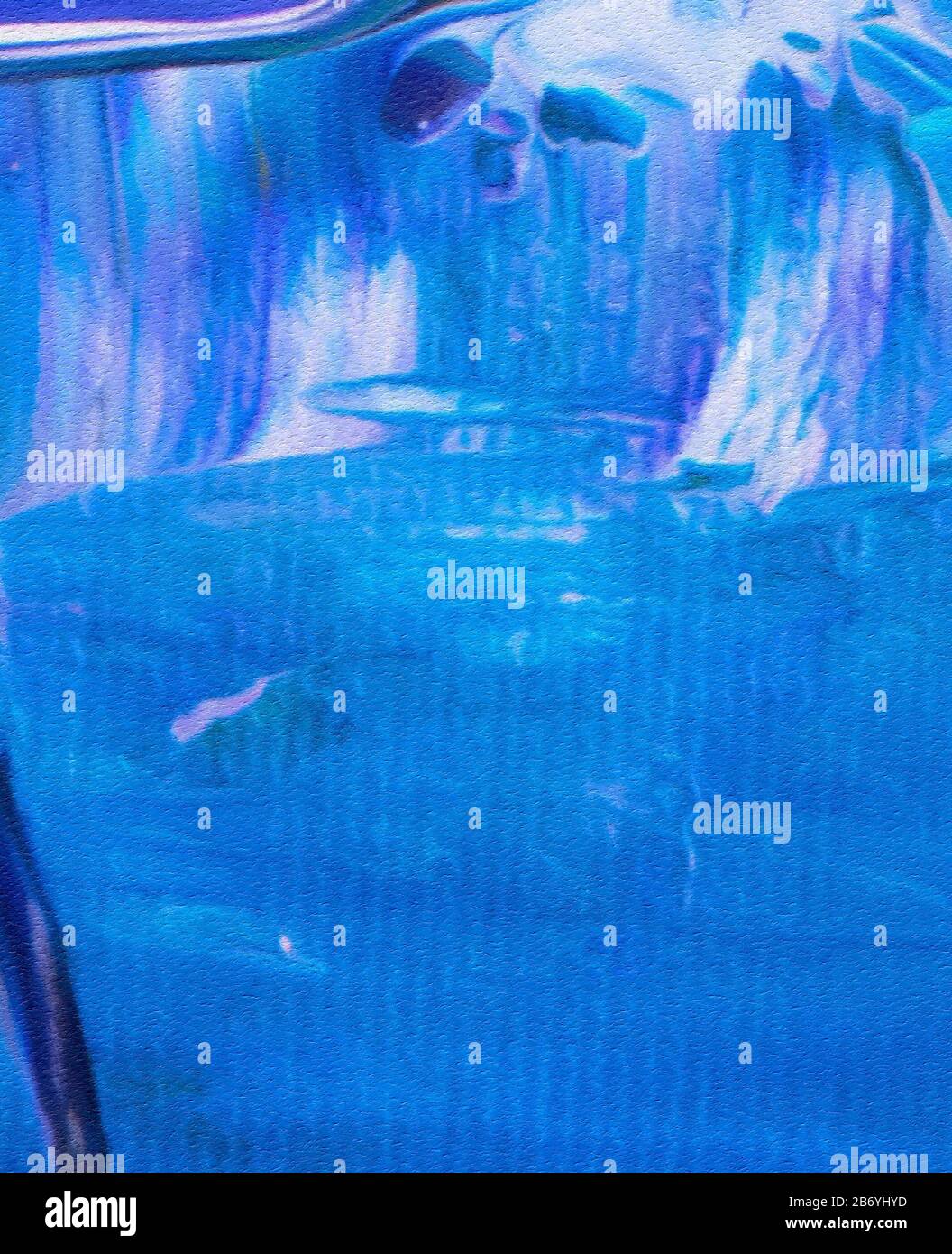 Multicolor brush strokes in oil structure. Grunge fine art mixed media ...