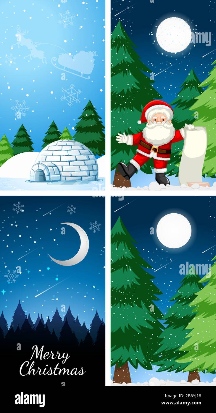 Background templates with christmas theme illustration Stock Vector ...