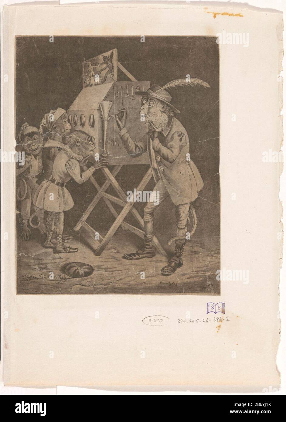 Devil monkey hi-res stock photography and images - Alamy