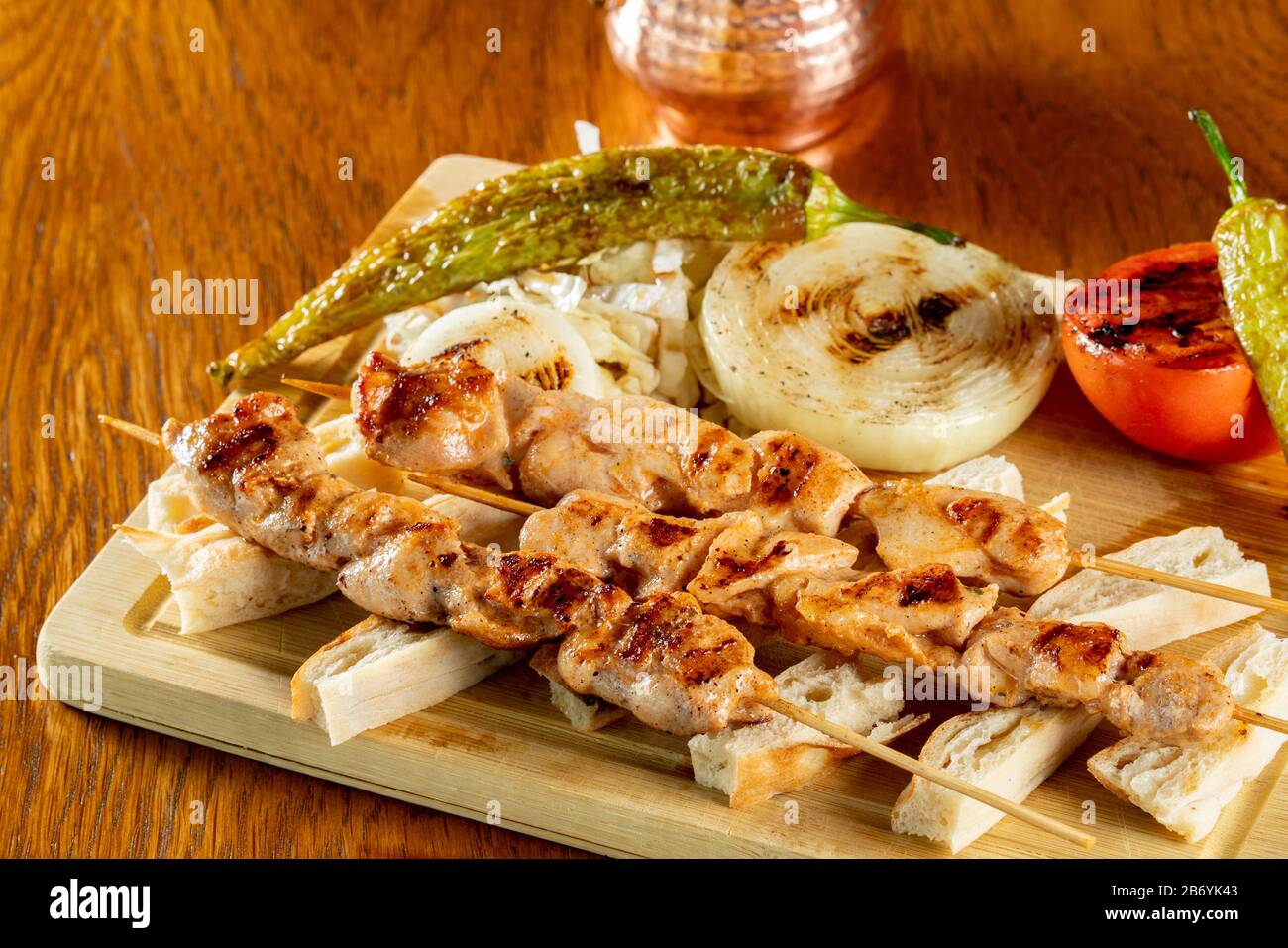 Food kebab from turkish cuisine Stock Photo - Alamy