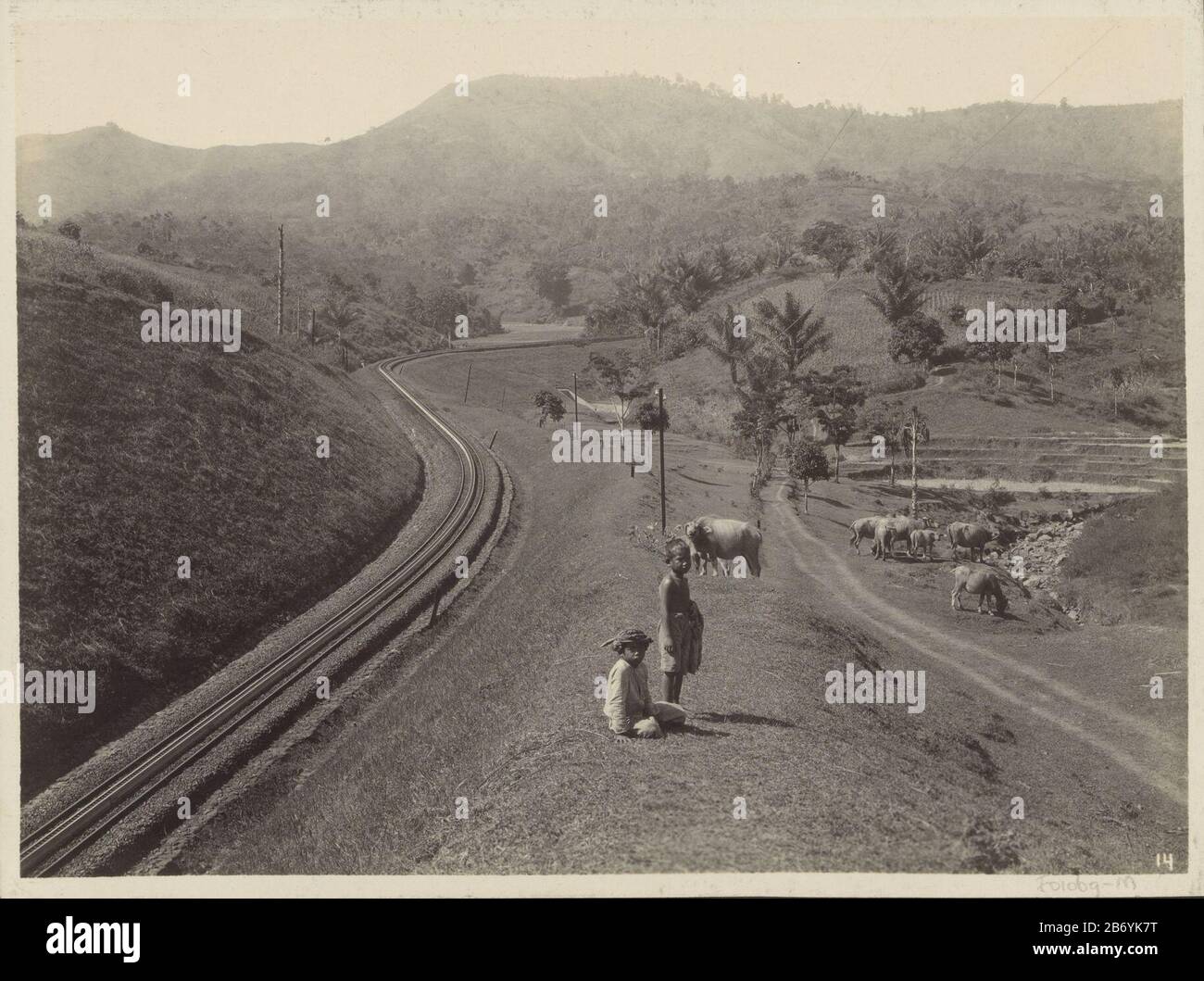Part of Travel Album with forty photographs of Dutch East Indies ...