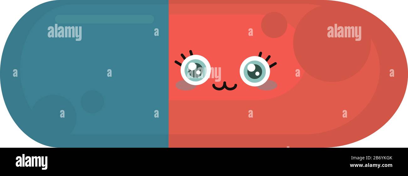 Cute eraser, illustration, vector on white background Stock Vector ...