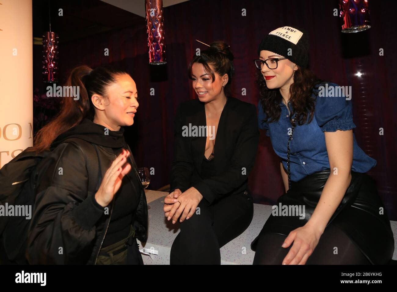 Jasmin Wagner, Fernanda Brandao und Janina Lin Otto beim Launch der ...