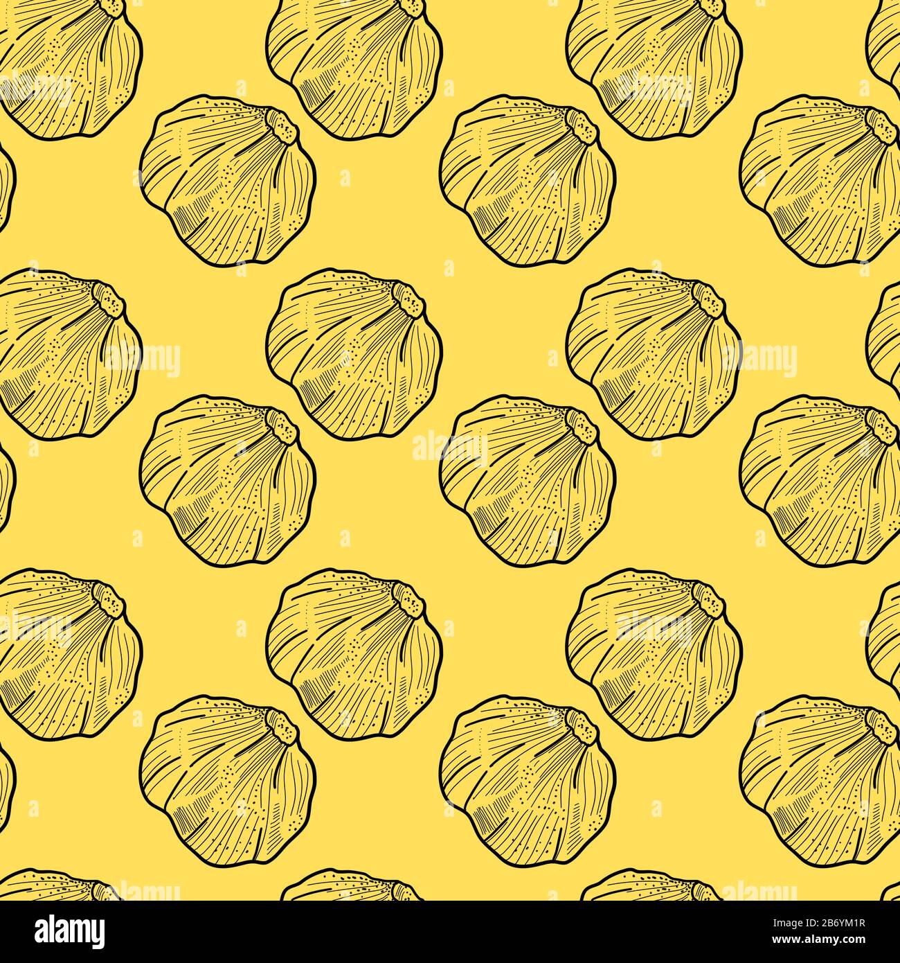 Garlic wallpaper, illustration, vector on white background Stock Vector ...