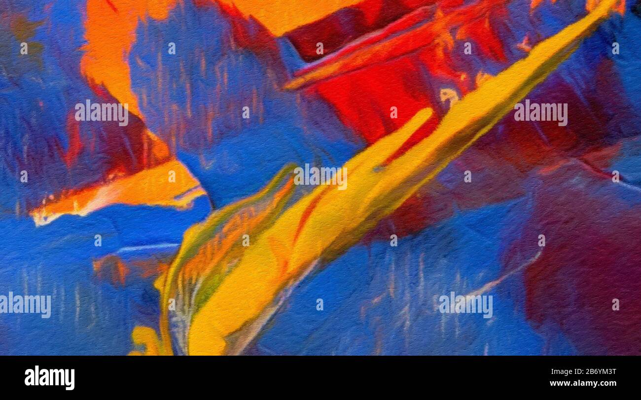 Impression color mix abstract texture art. Artistic bright background ...