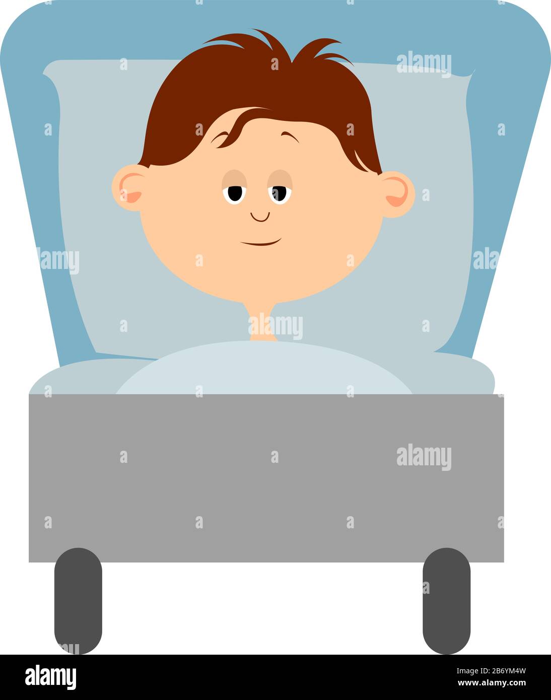 Sick child patient on Cut Out Stock Images & Pictures - Alamy