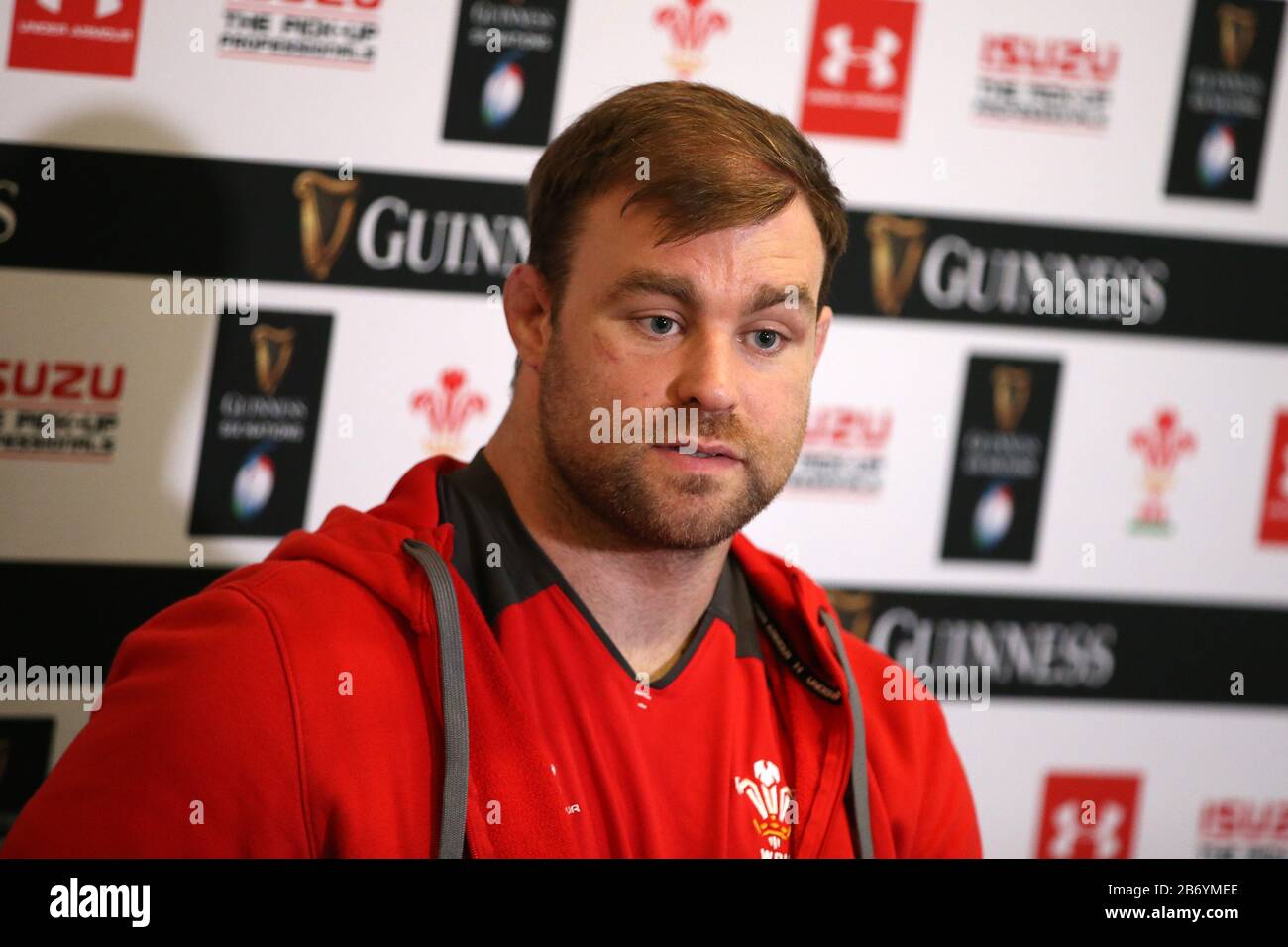 Cardiff, UK. 12th Mar, 2020. WillGriff John, the Wales rugby player who ...