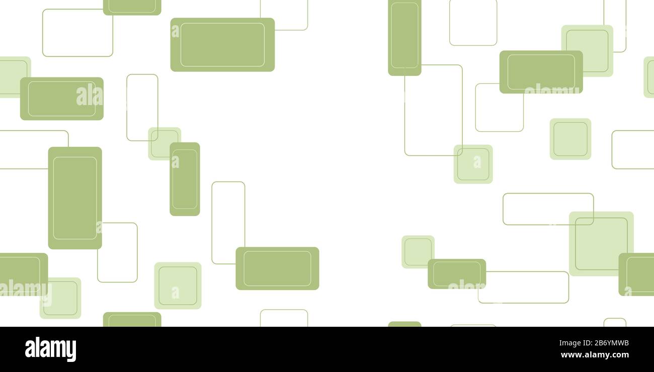 Seamless pattern from rectangles and squares. Vector illustration ...