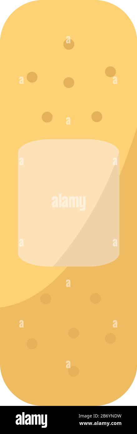 Medical plaster, illustration, vector on white background Stock Vector Image & Art - Alamy