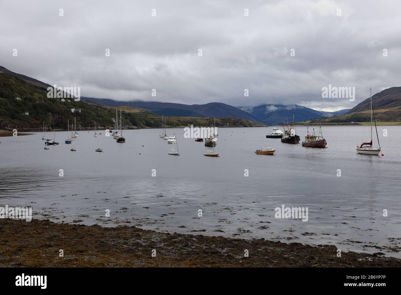 Ullapool beach shore lochbroom hi-res stock photography and images - Alamy
