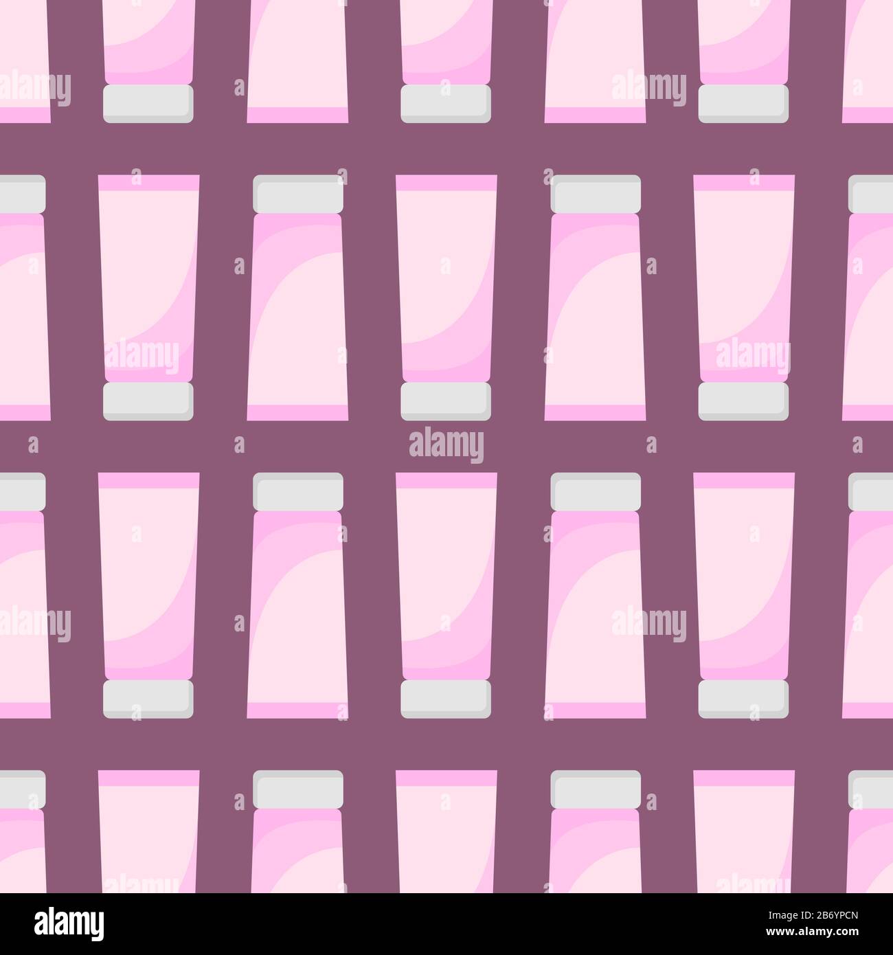 Cream pattern, illustration, vector on white background Stock Vector ...