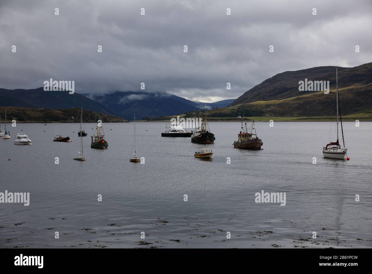 Ullapool beach shore lochbroom hi-res stock photography and images - Alamy