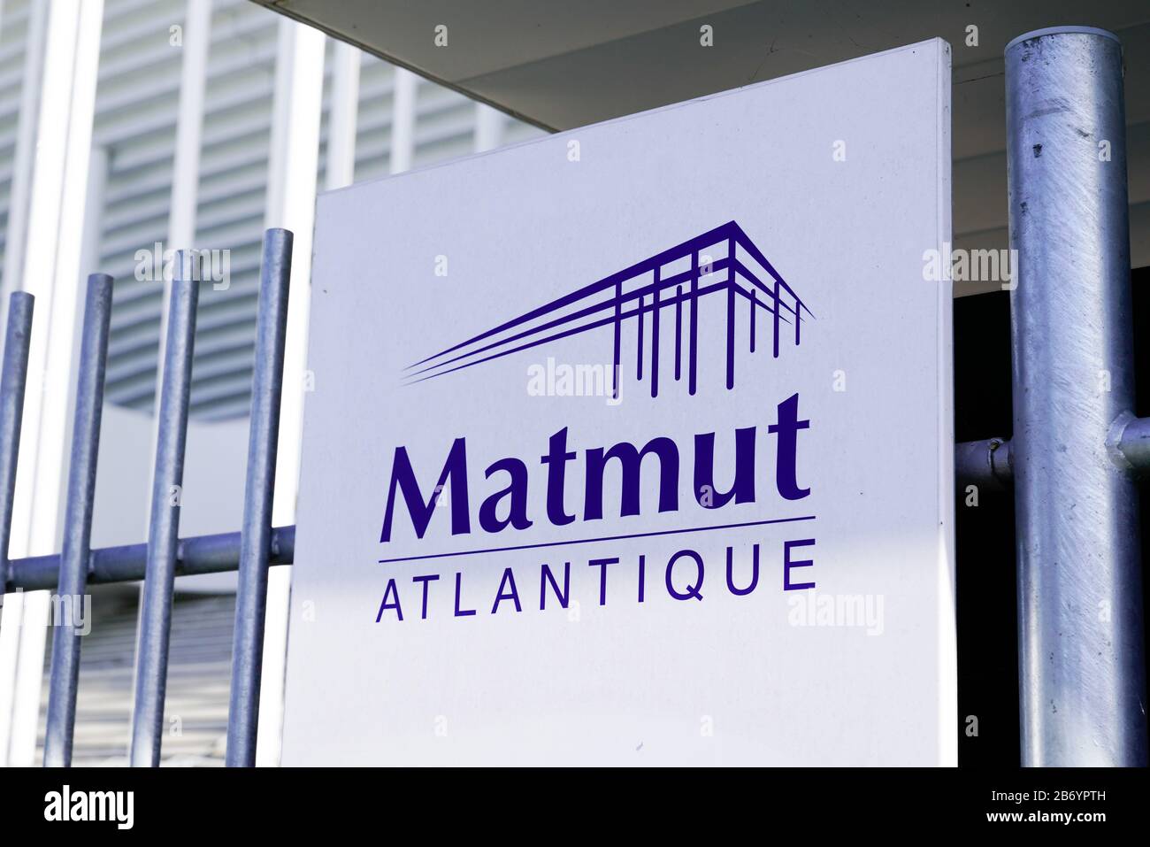 Bordeaux , Aquitaine / France - 10 25 2019 : Stade Matmut Atlantique ...