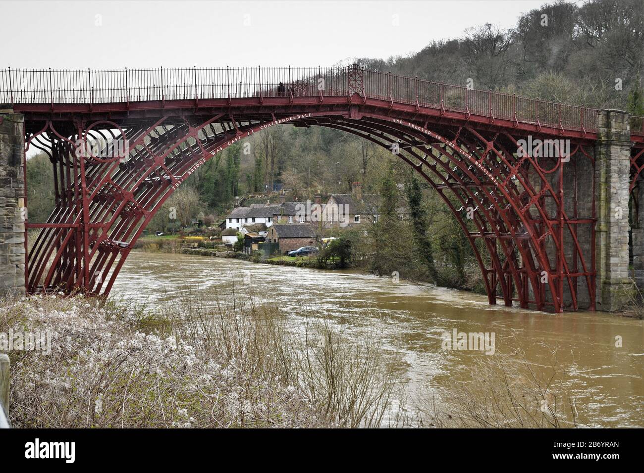 Ironbridge Gorge Shropshire UK Stock Photo - Alamy
