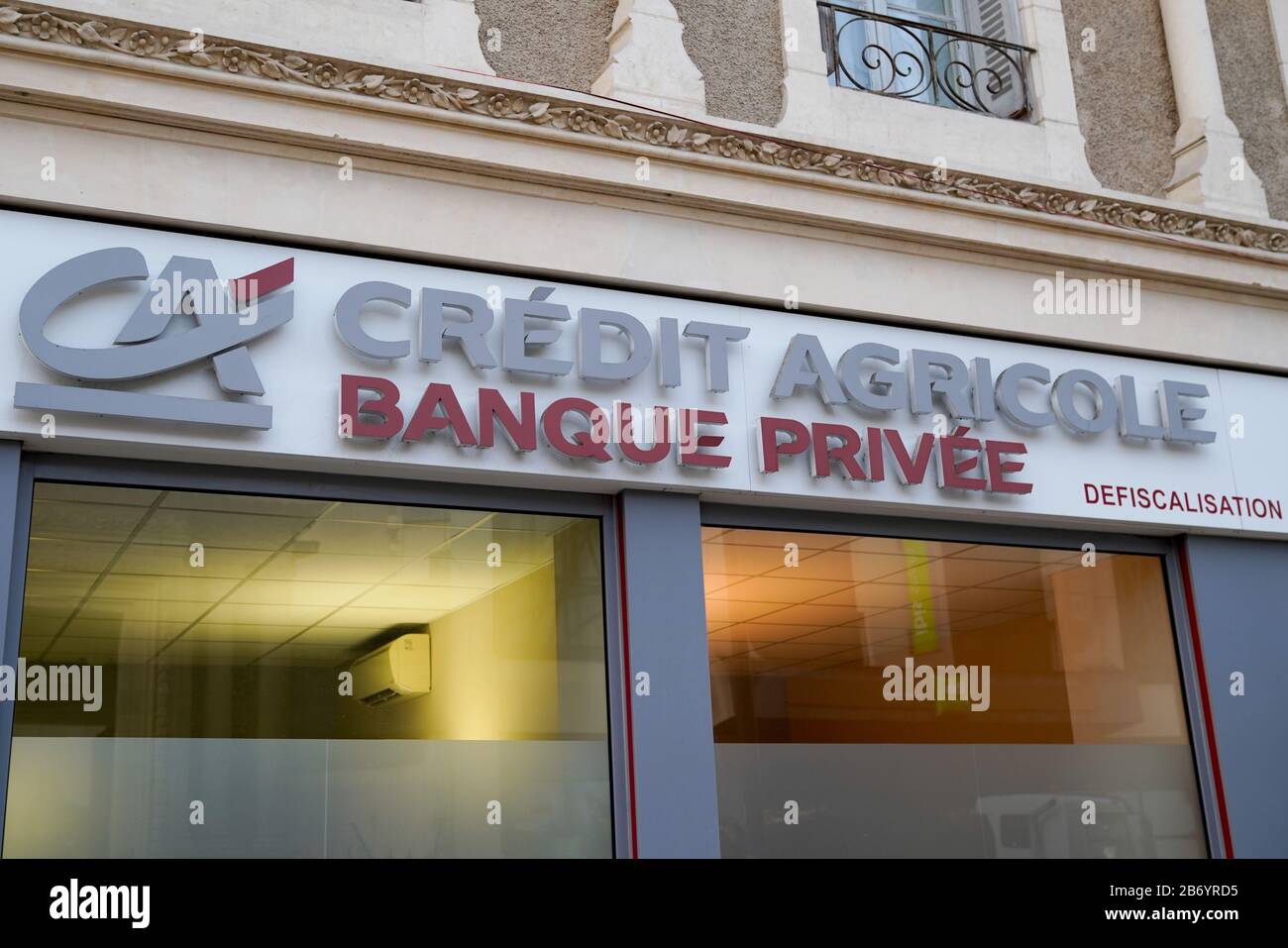 Credit agricole banque privee hi-res stock photography and images - Alamy