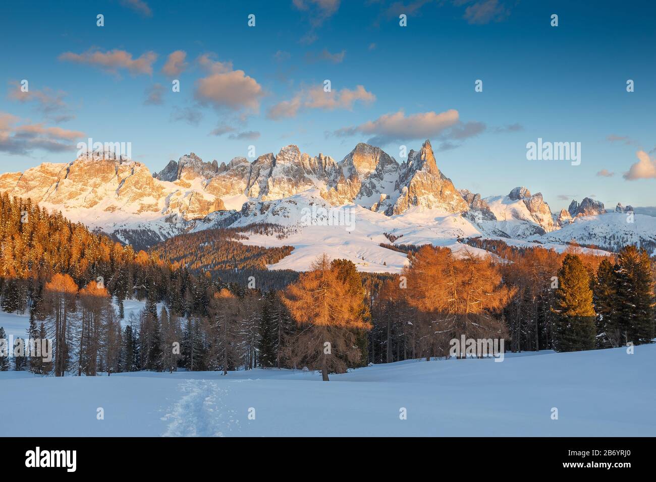 Pale di san martino hiking hi-res stock photography and images - Alamy