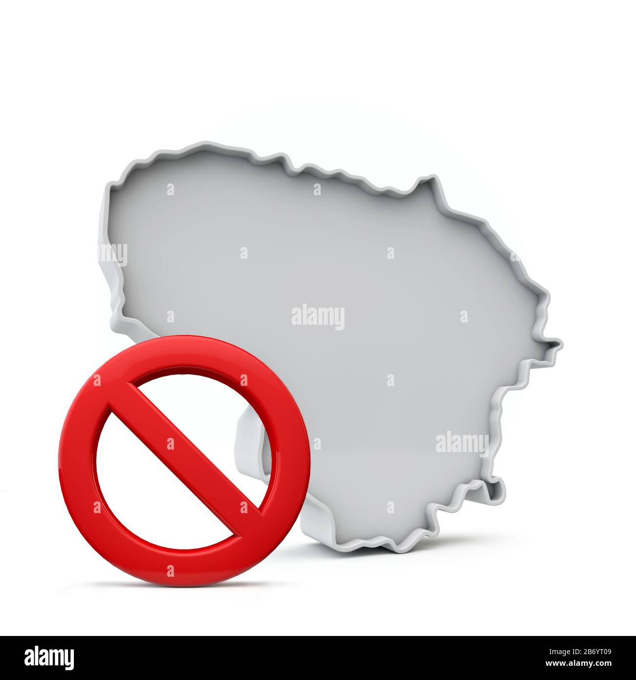 No entry sign europe Cut Out Stock Images & Pictures - Alamy