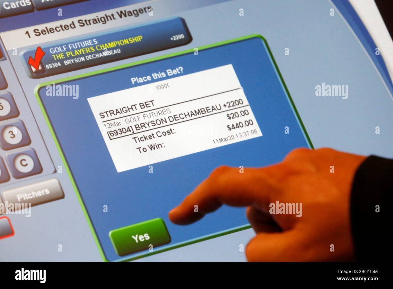 Placing Bets High Resolution Stock Photography and Images - Alamy