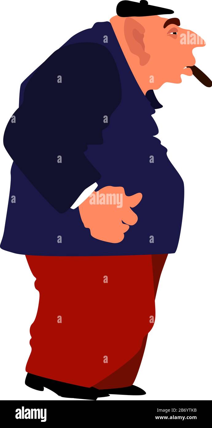 Cartoon cigar character hi-res stock photography and images - Alamy