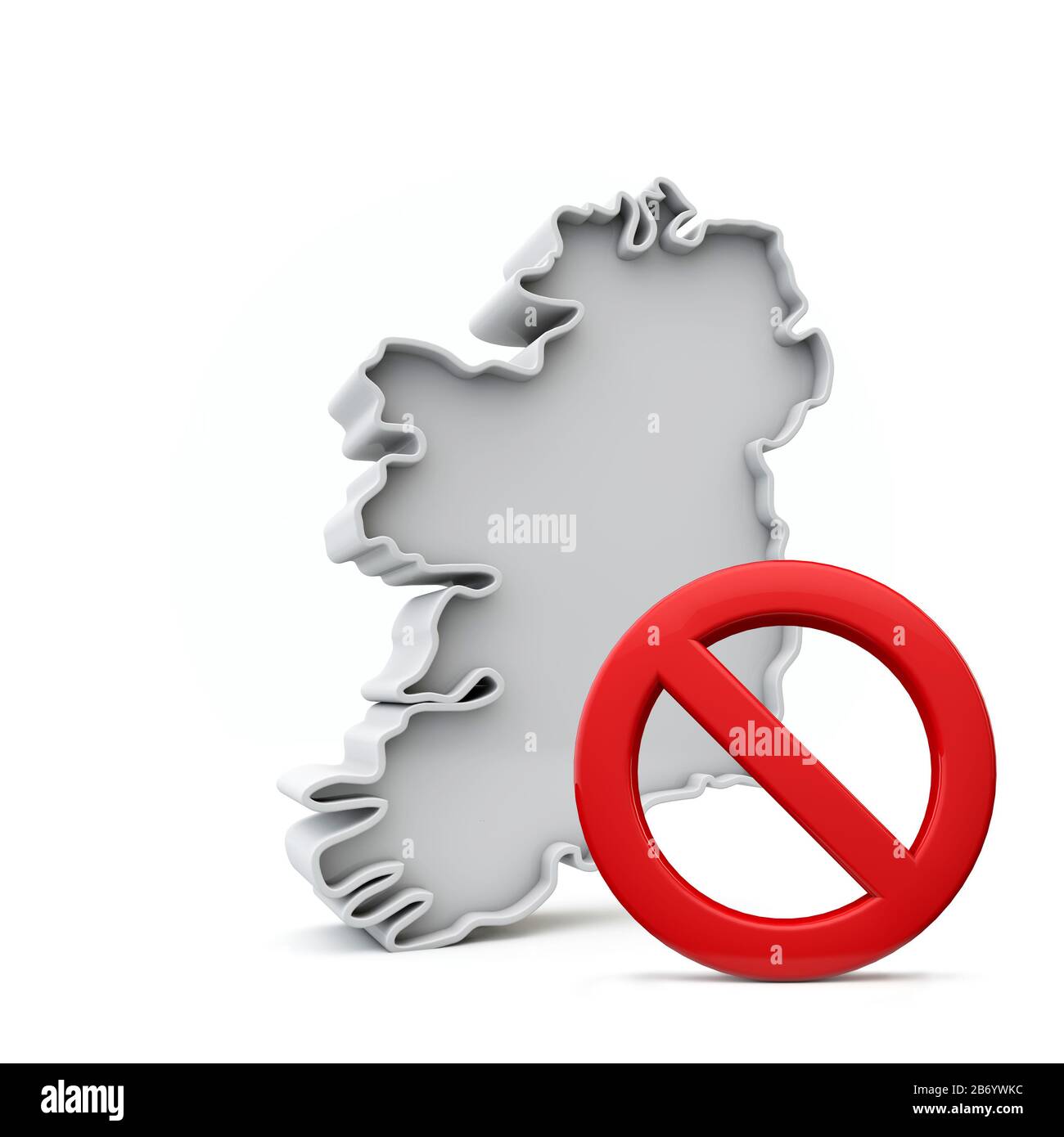 Stop sign ireland Cut Out Stock Images & Pictures - Alamy