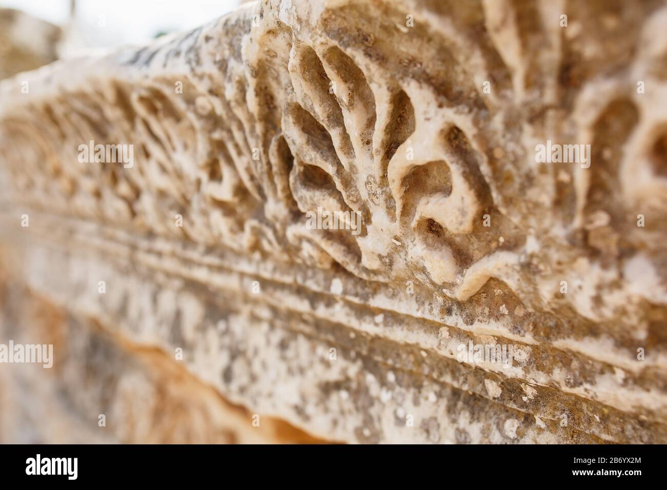 Beautiful and graceful ornament, an element of buildings. Parts of the ...