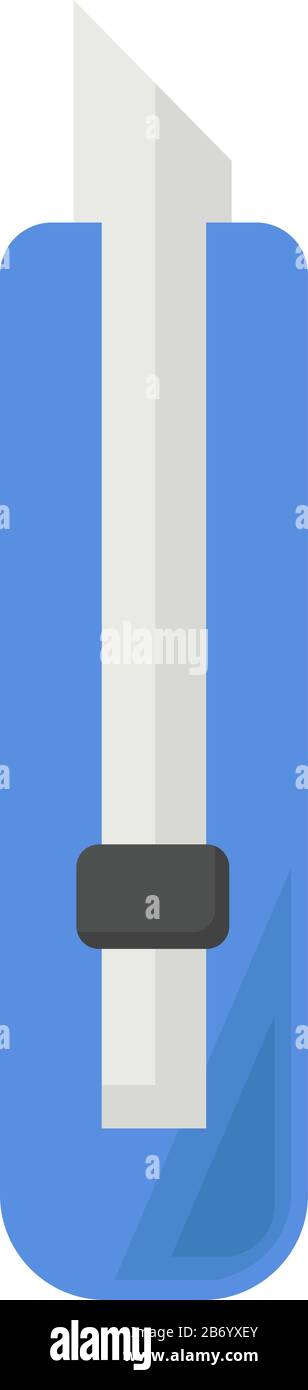 Scalpel, illustration, vector on white background Stock Vector Image ...