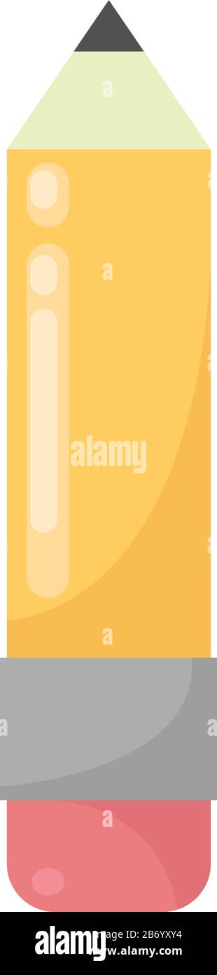 Small pencil, illustration, vector on white background Stock Vector ...