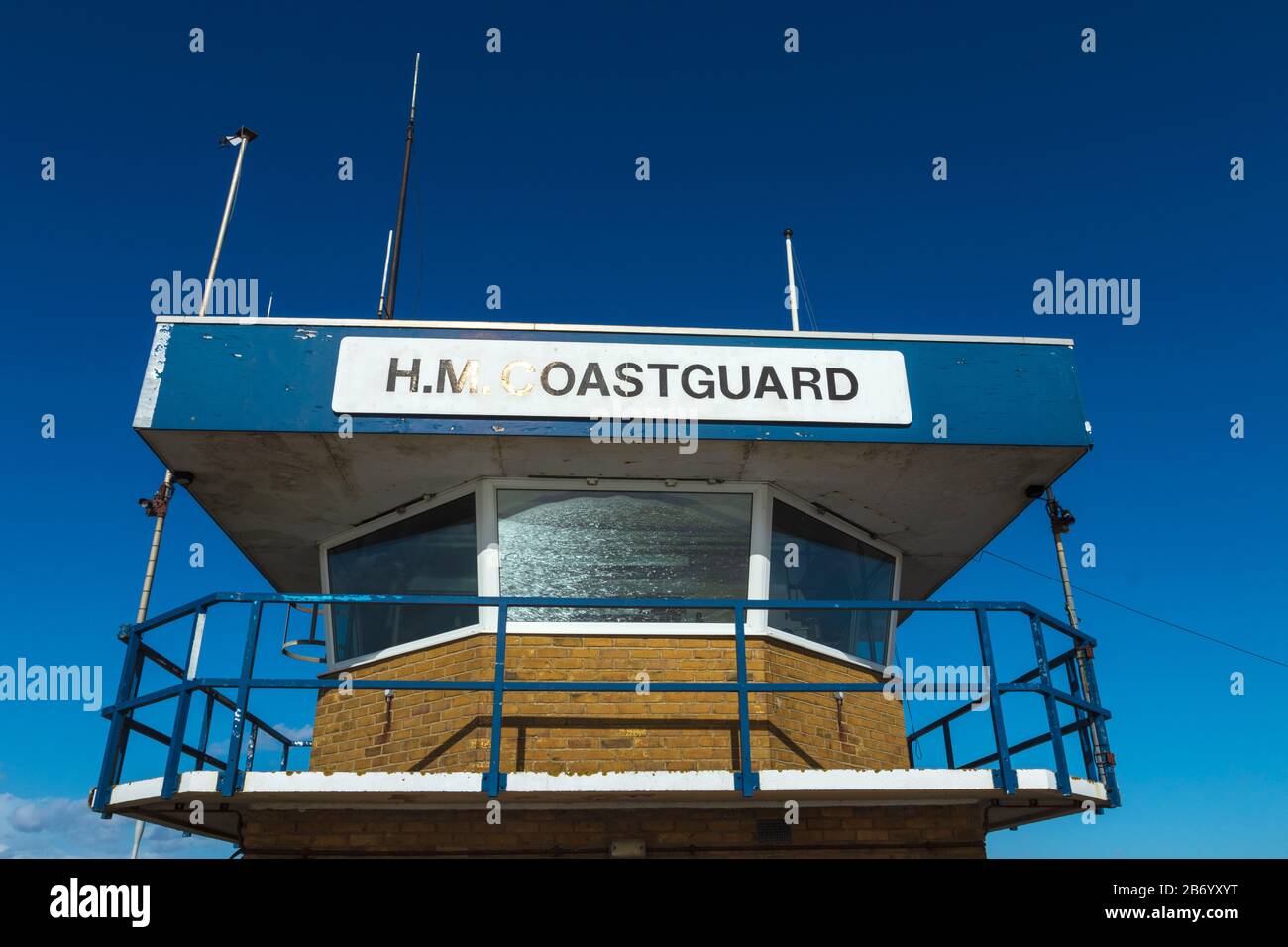 Currently Unmanned, HM Coastguard Station at Shoeburyness Overlooking ...