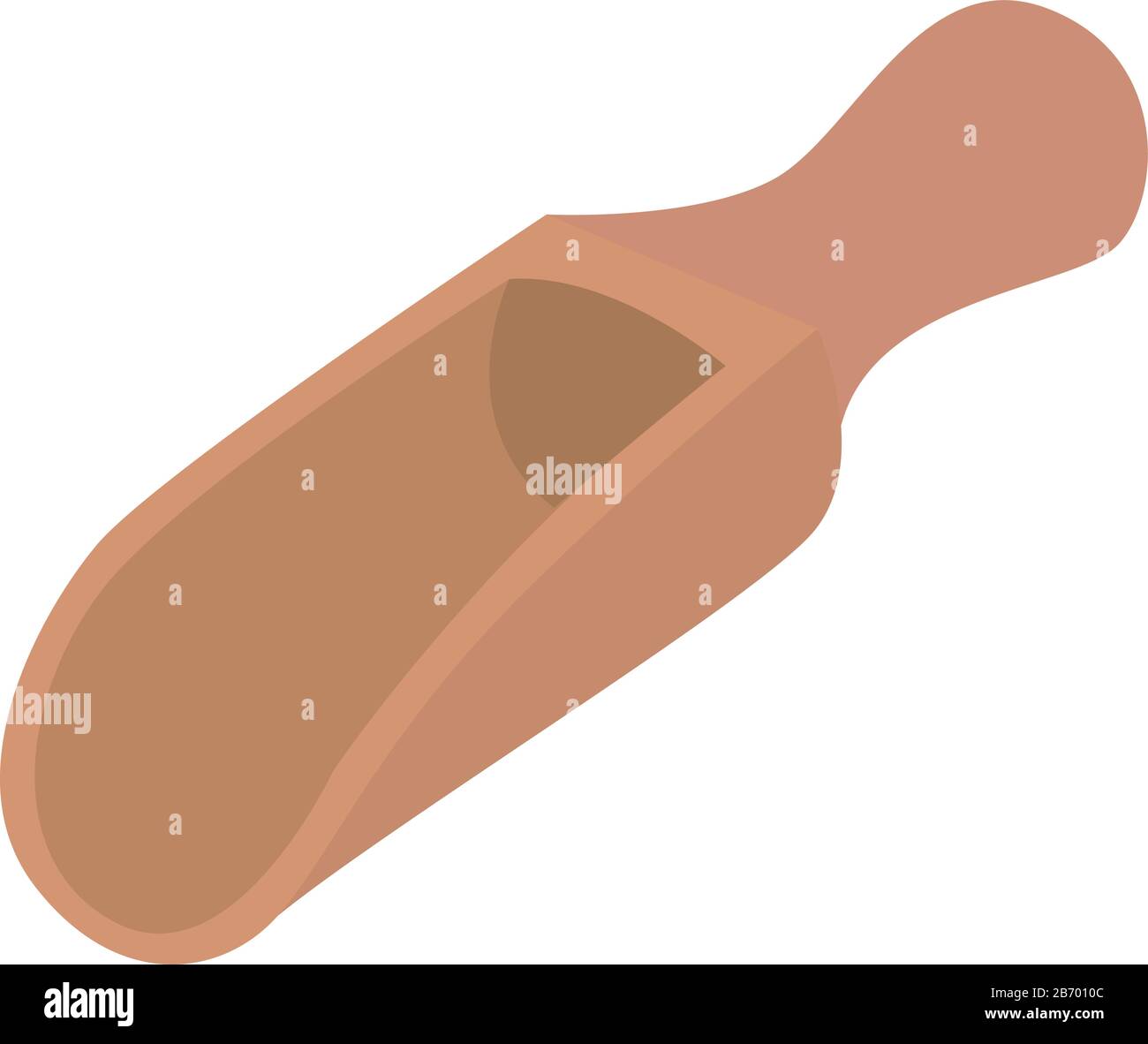 Wooden spoon bowl baking Stock Vector Images - Alamy