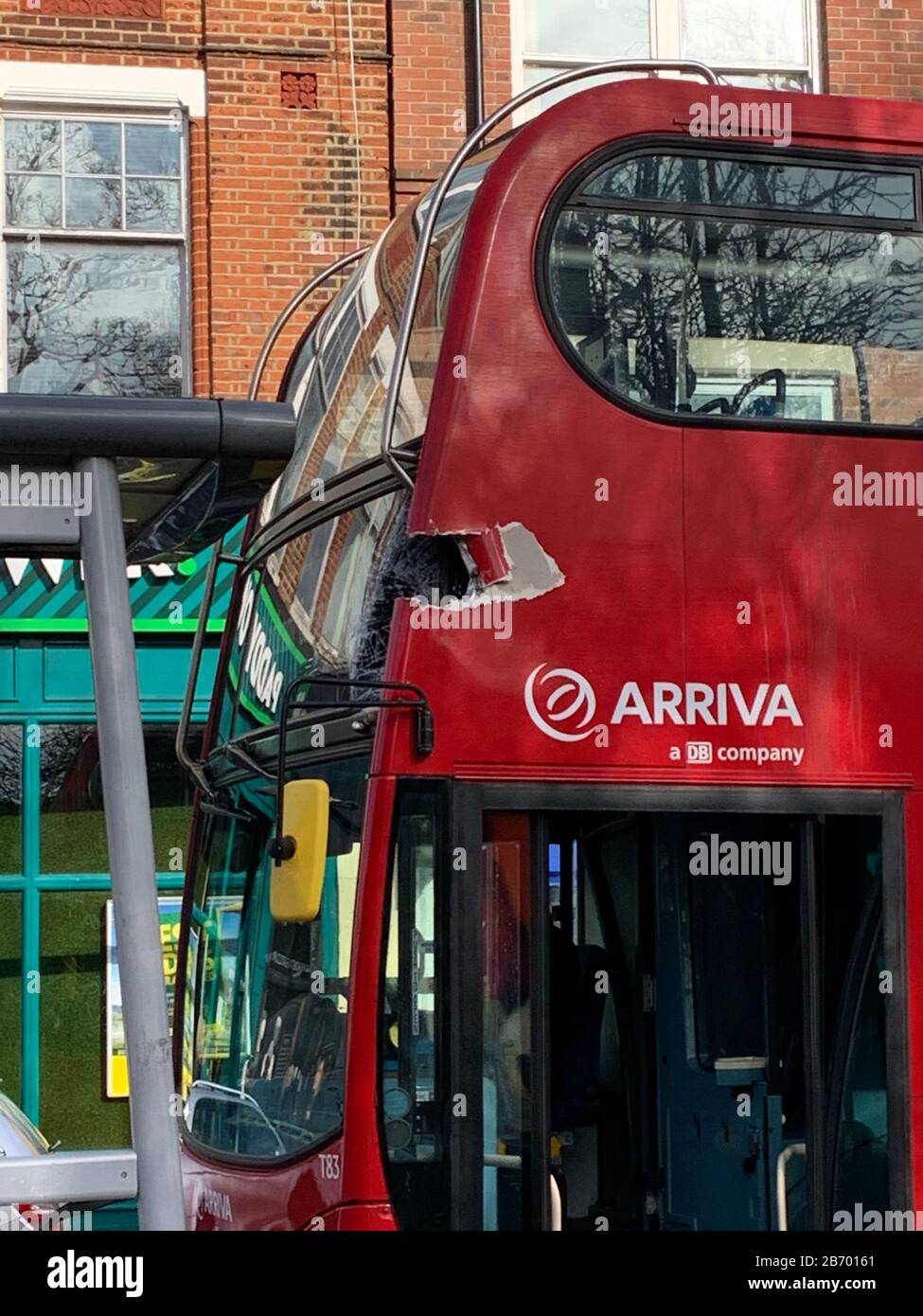 London bus crystal palace hi-res stock photography and images - Alamy