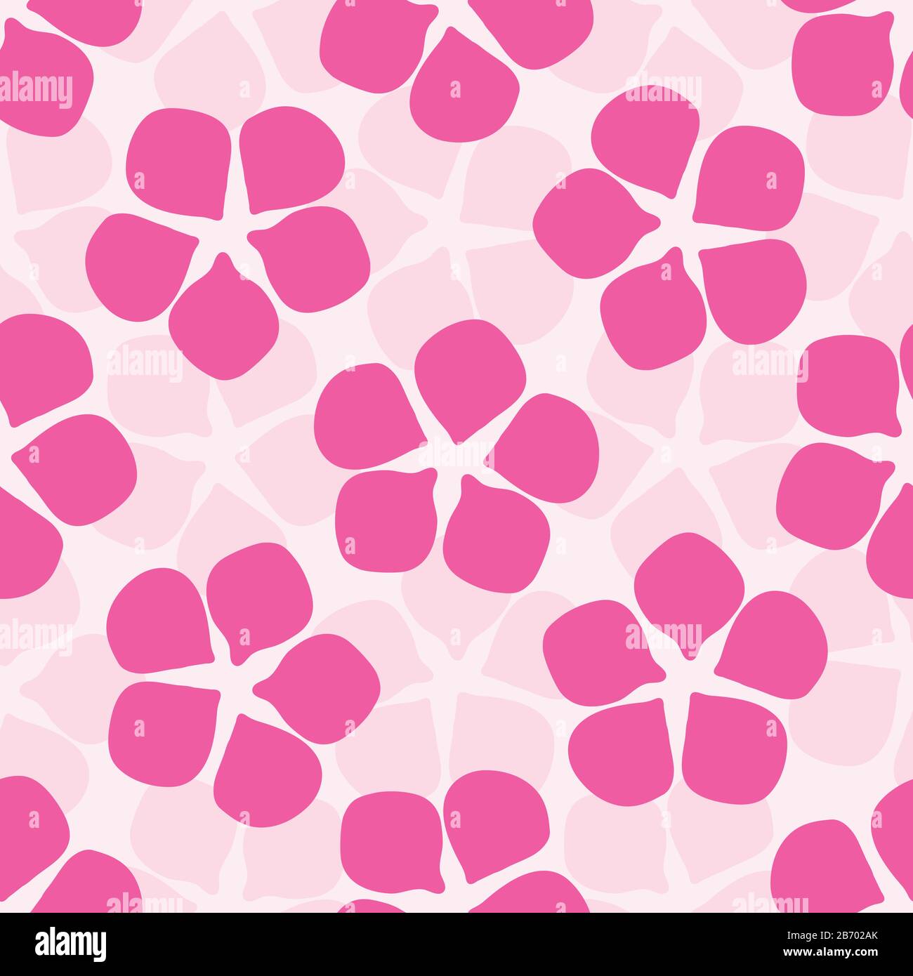 Hot pink bloom Stock Vector Images - Alamy
