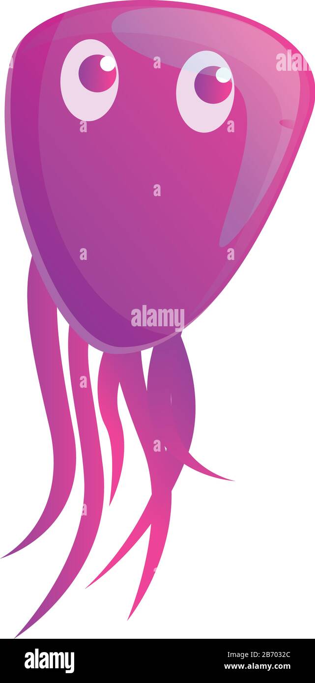 Sea parasite icon. Cartoon of sea parasite vector icon for web design ...