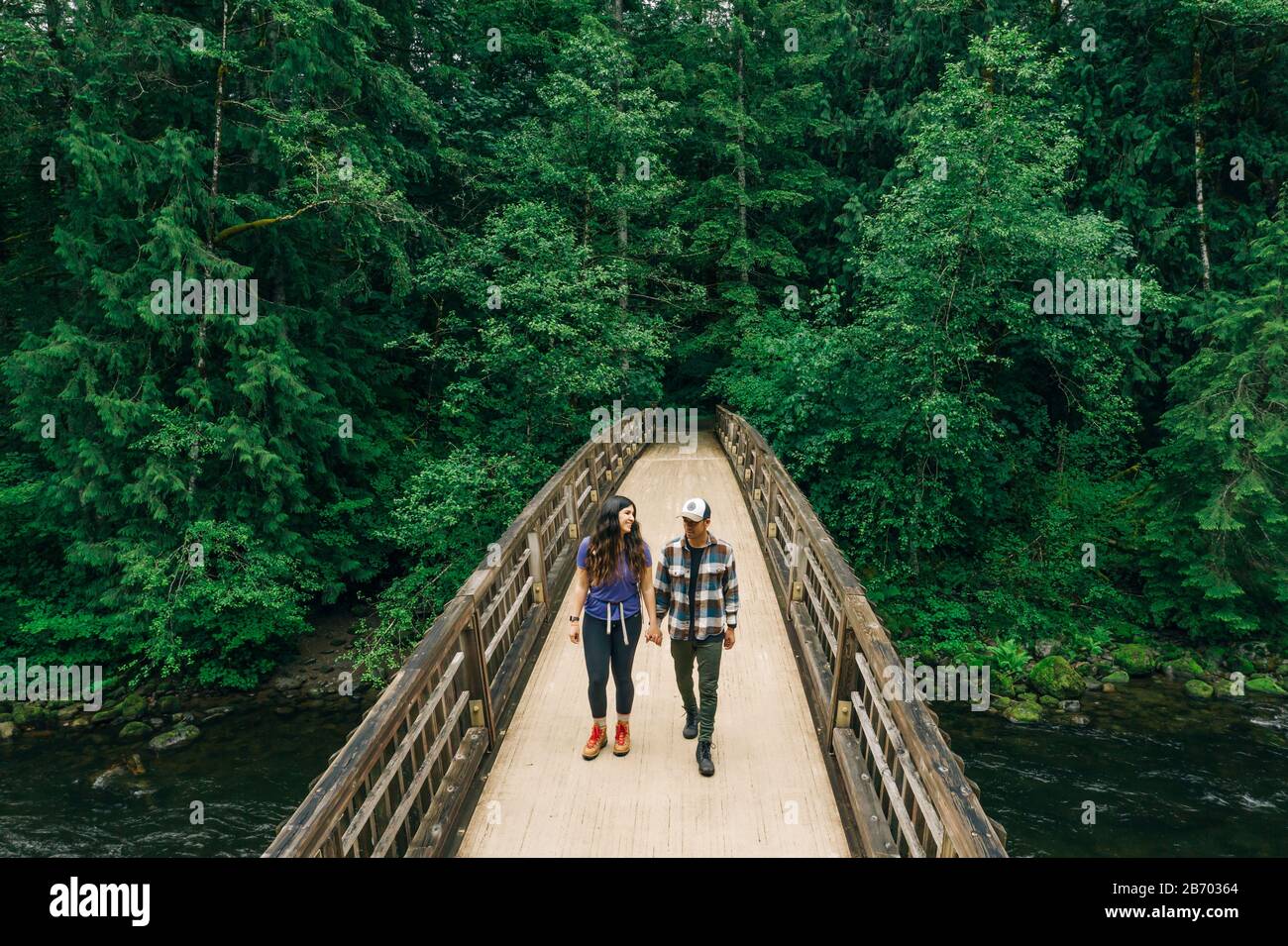 Aerial view pacific northwest old hi-res stock photography and images ...
