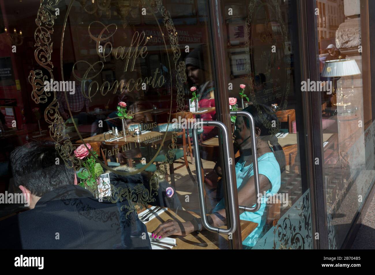 London caffe concerto hi-res stock photography and images - Alamy