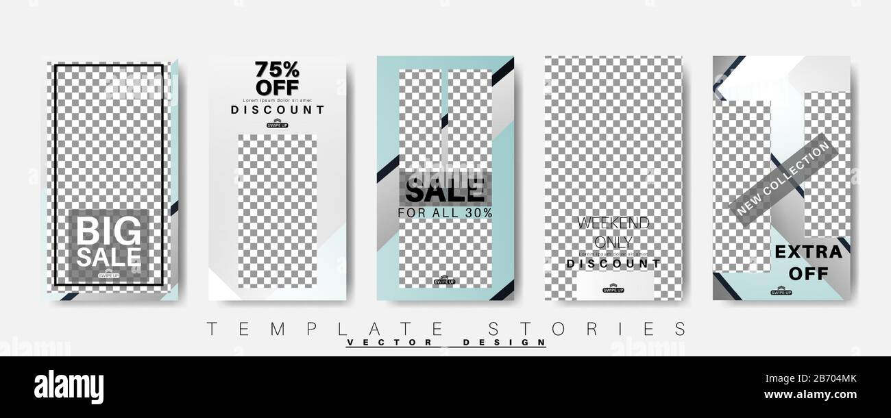 Editable Story background template. Vector Modern design background for ...