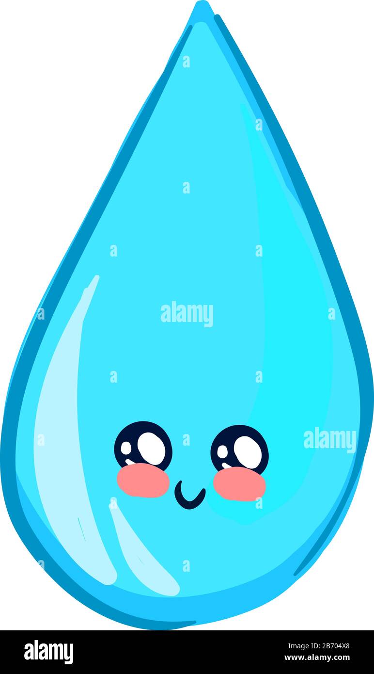 Cute droplet Cut Out Stock Images & Pictures - Alamy