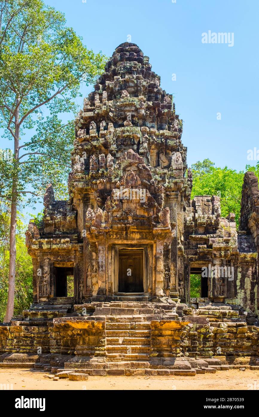 Thommanon temple ruins, Angkor Archaeological Park, UNESCO World ...