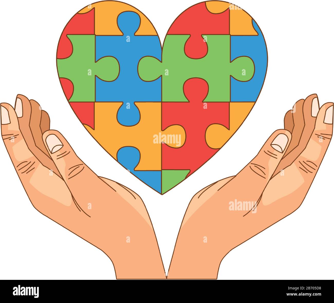 Human heart jigsaw puzzle pieces hi-res stock photography and images ...