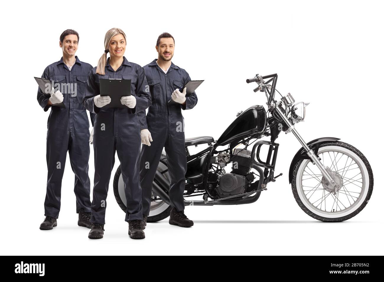 3 on a motorcycle Cut Out Stock Images & Pictures - Alamy