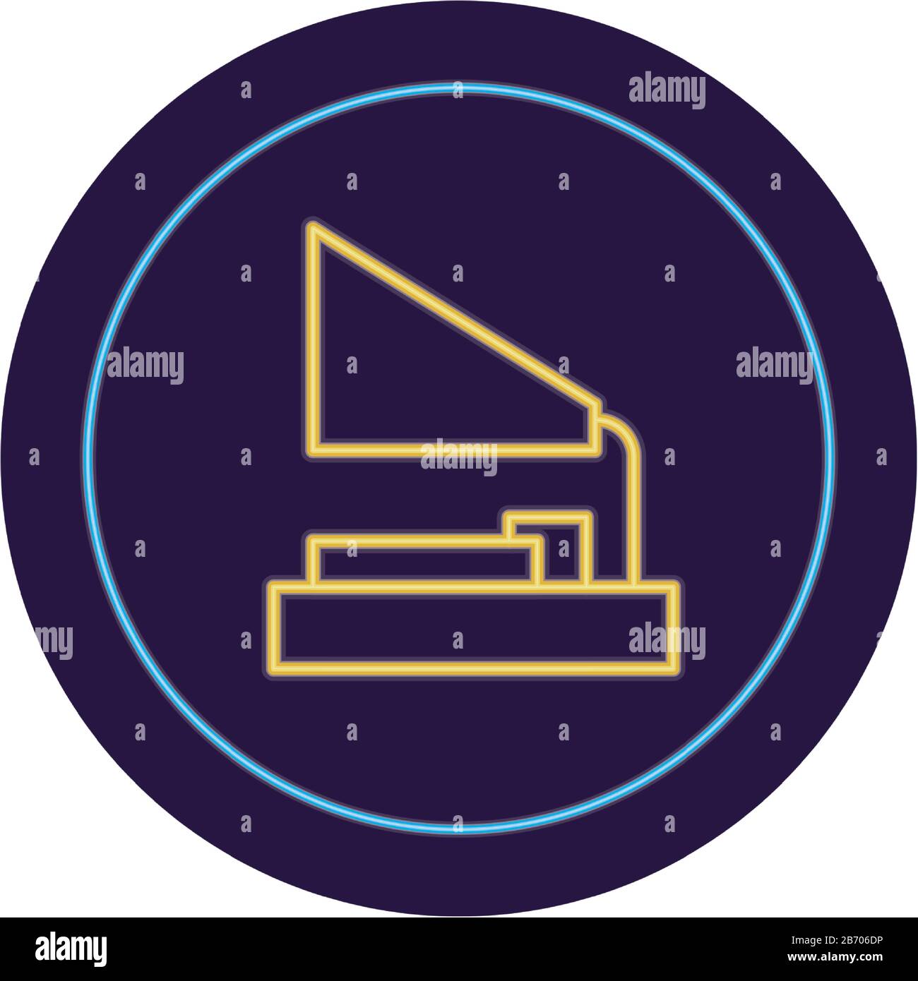 vintage gramophone isolated icon image Stock Vector Image & Art - Alamy