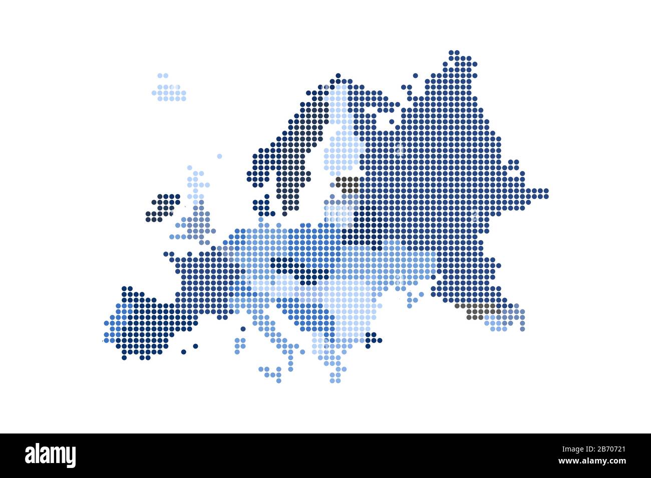 United kingdom country dotted Cut Out Stock Images & Pictures - Alamy
