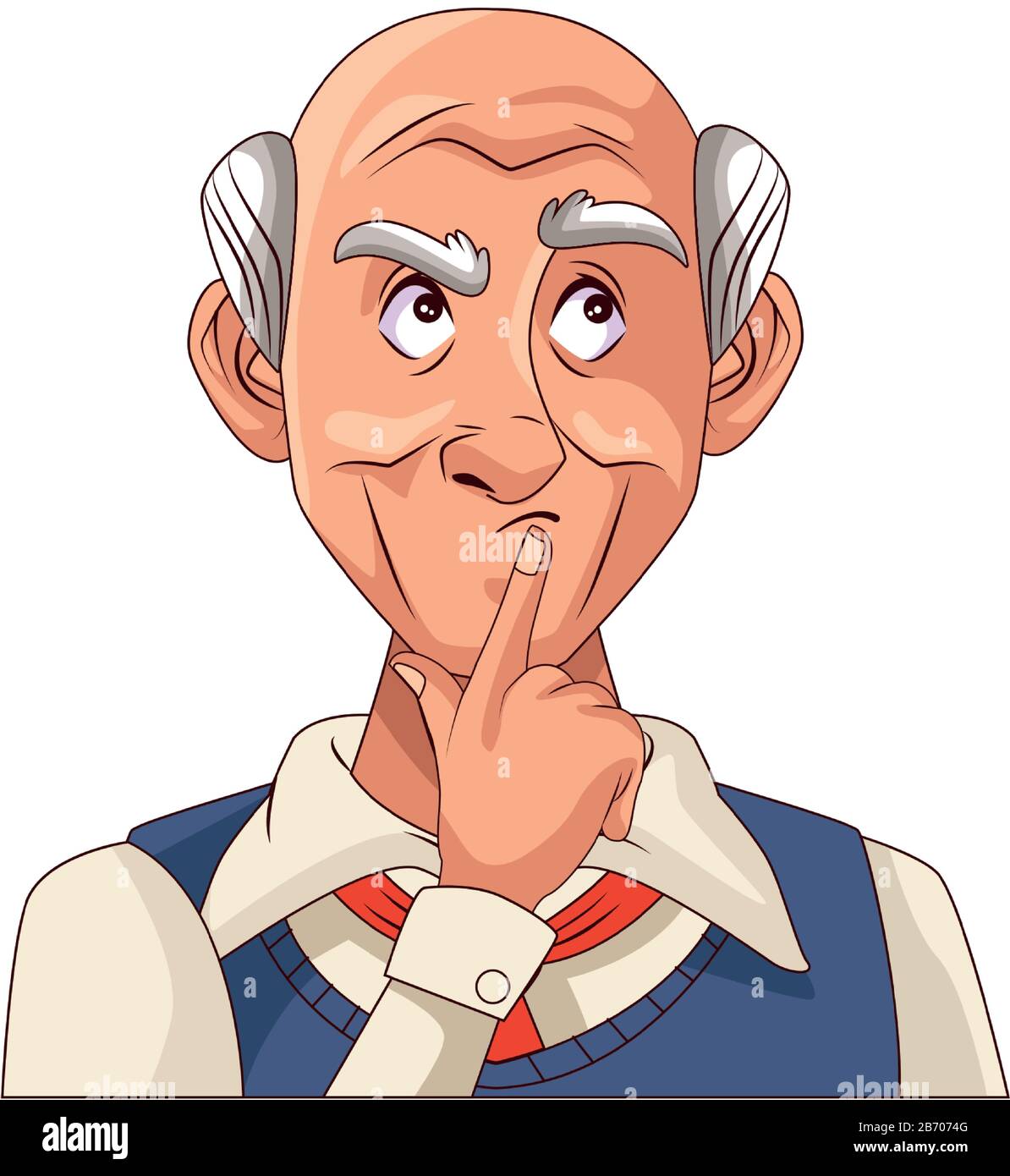 Grandfather character Stock Vector Images - Alamy