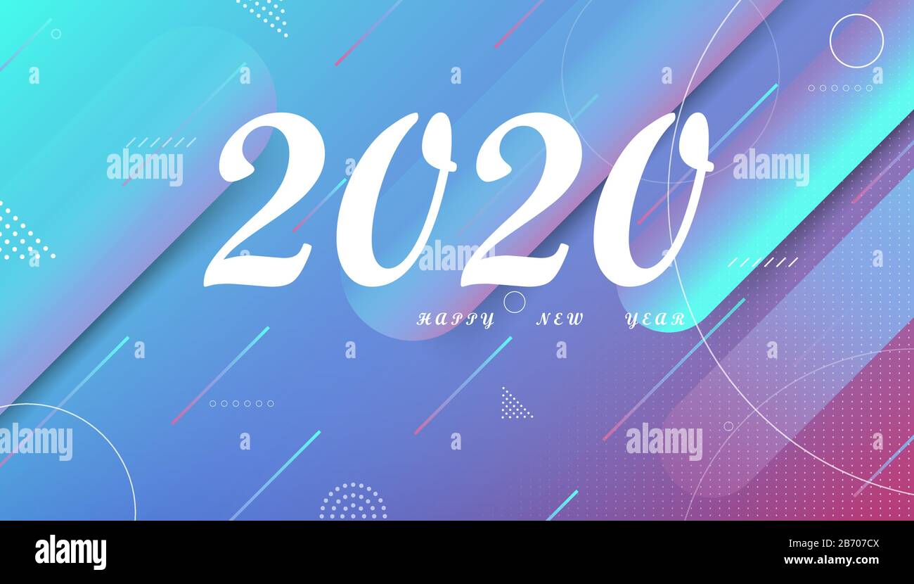 Colorful abstract geometric shape and dynamic background concept happy ...