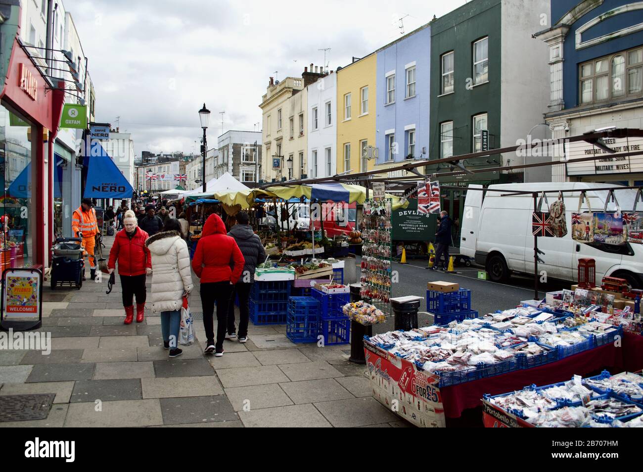 Portobello road buildings hi-res stock photography and images - Alamy