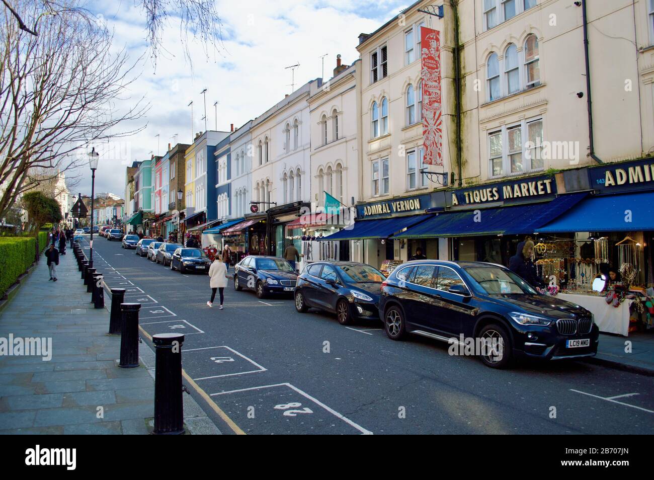 Portobello road buildings hi-res stock photography and images - Alamy