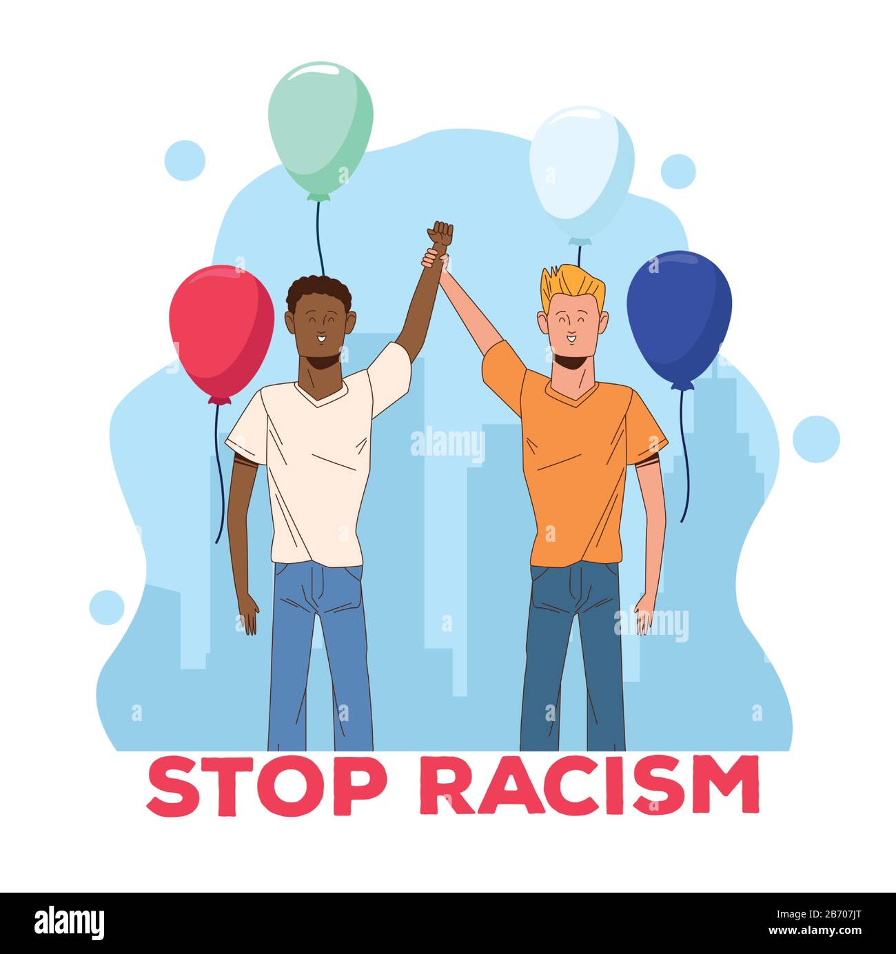 Social antiracism Stock Vector Images - Alamy