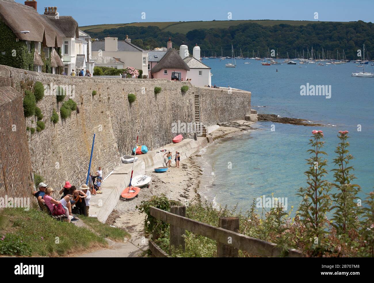 Beach at St. Mawes, south Cornwall Stock Photo - Alamy