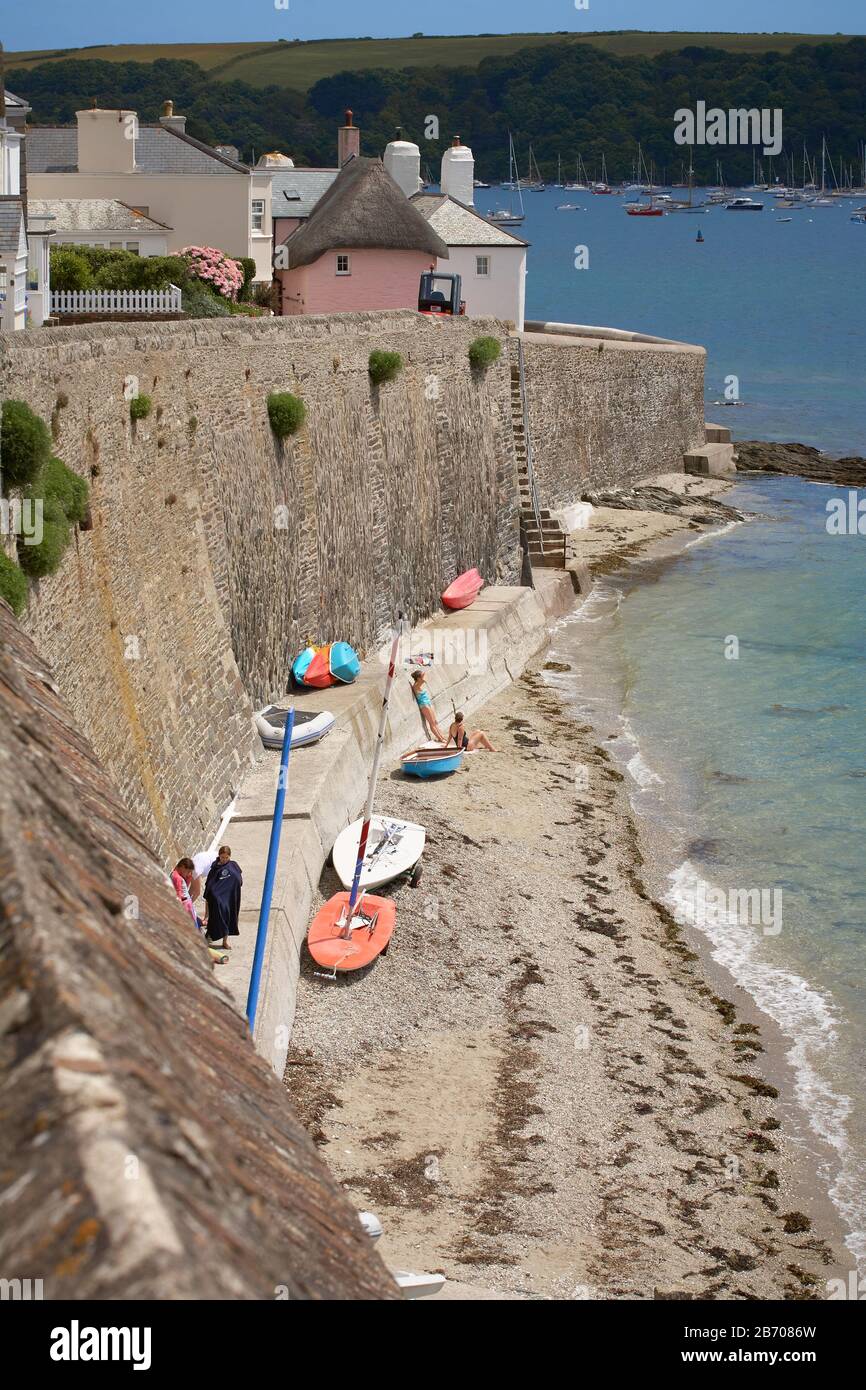 Beach at St. Mawes, south Cornwall Stock Photo - Alamy