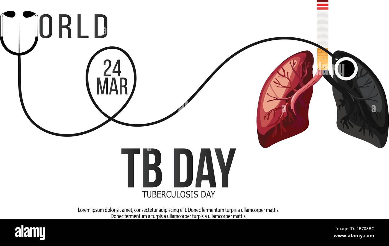 World Tuberculosis Day (TB day) banner white backgrounds Stock Vector Image & Art - Alamy